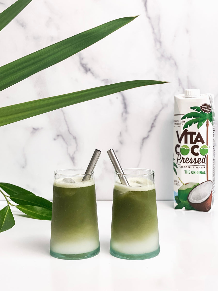 🥥 Iced Coconut Matcha Refresher – Matcha Nude